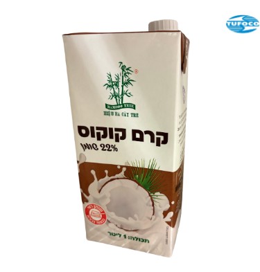 קרם קוקוס 22% 1 ליטר Tufoco